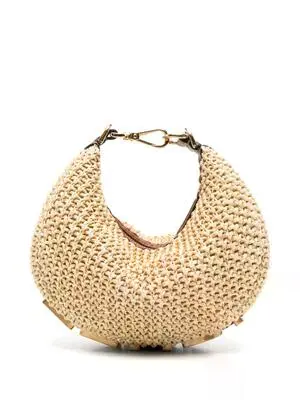 Fendi Mini Raffia Tote Bag