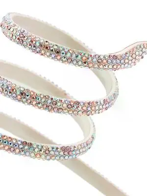 Rene Caovilla Cleo Crystal-embellished Sandals