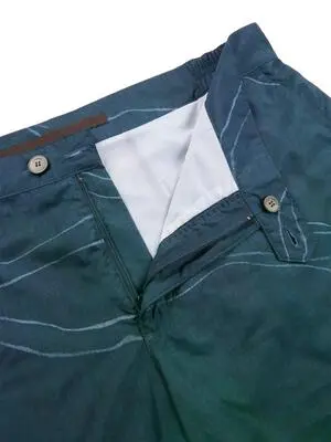 SLOWEAR Button-fastening Swim Shorts