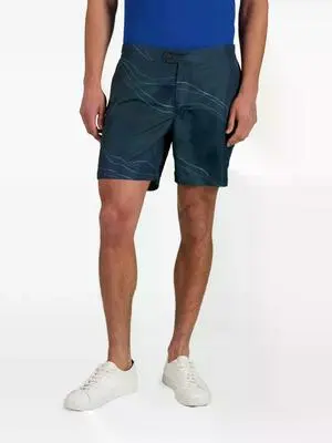 SLOWEAR Button-fastening Swim Shorts