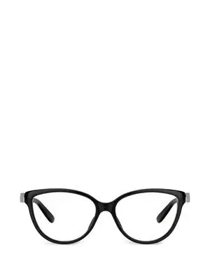 JIMMY CHOO Rectangle-frame Glasses - Black