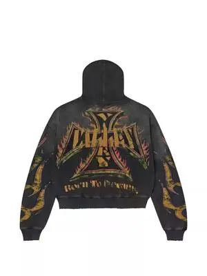 VALE FOREVER Reborn Waffle-knit Hoodie