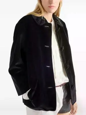 Prada Single-breasted Caban Jacket