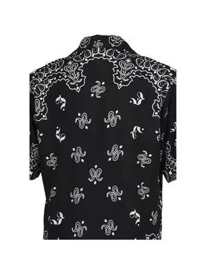 JUN/NAKAYAMA Paisley-print Short-sleeved Shirt