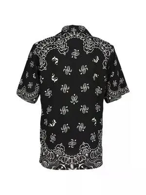 JUN/NAKAYAMA Paisley-print Short-sleeved Shirt
