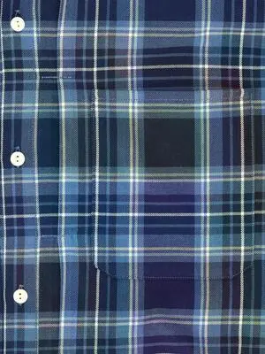 FORTELA Peter Checkered Cotton Shirt Jacket
