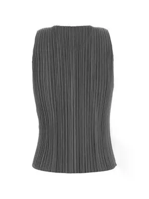 Issey Miyake Sleeveless Crewneck Tank