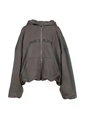 MISBHV Inflated Mbh Devil Zip-up Hoodie - Grey
