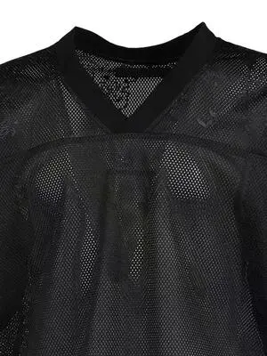 JUN/NAKAYAMA Logo-print Mesh T-shirt