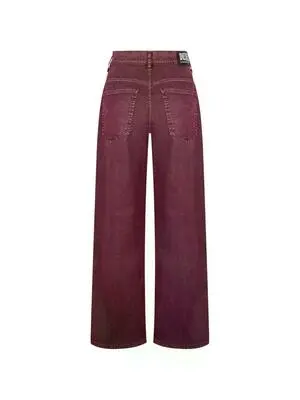 DIESEL® High-waisted Wide-leg Jeans