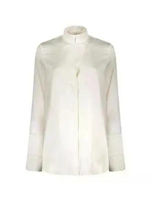 ELLERY Asymmetrical Satin Shirt
