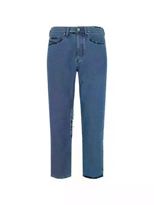 DIESEL® Distressed Straight-leg Jeans - Blue