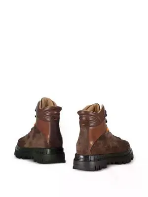 Santoni Panelled Boots