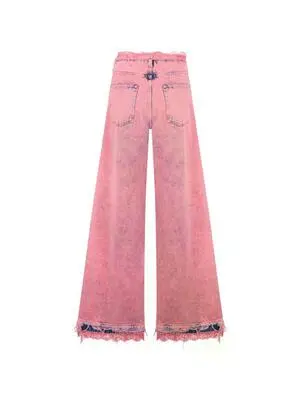 DIESEL® Acid Wash Frayed Edge Jeans