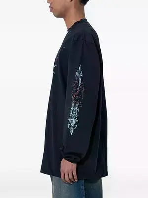 Vetements Graphic-print Long-sleeved T-shirt