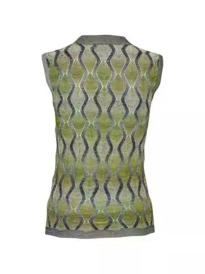 Henrik Vibskov Resonance Zigzag Knit Top