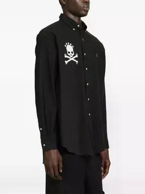 MASSIMO SABBADIN Skull-print Broby Shirt