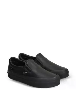Comme Des Garçons Steer Slip-on Leather Sneakers