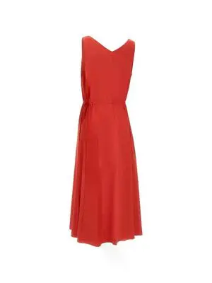 Vince V-neck Midi Dress