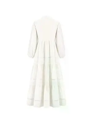 Ermanno Scervino Long-sleeved Maxi Dress