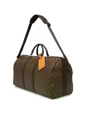 Guess Monogram Print Holdall