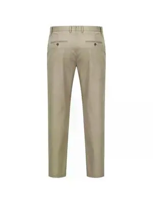 BOSS Button-fastening Chinos Trousers - Neutrals