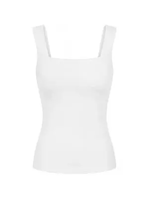 Cult Gaia Levi Cutout-back Top - White