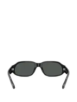 DIESEL® Rectangle Frame Sunglasses