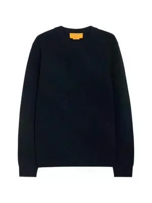 Guest In Residence Ribbed Knit Crewneck Sweater