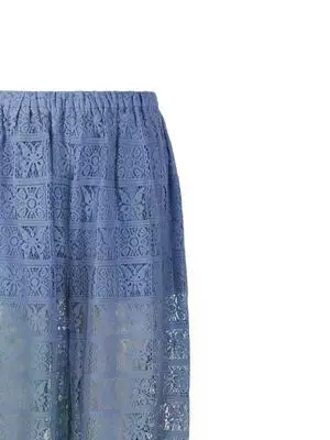 INTO THE EAST Guipure Lace Palazzo Pants