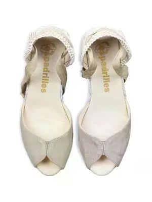 ESPADRILLES Ronny Ankle-tie Wedge