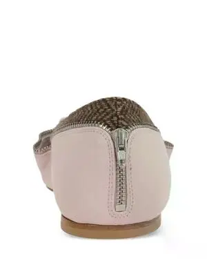 AUGUST BARRON Unzipped Ballet Flats