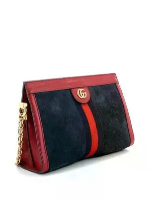 Gucci Ophidia Chain Suede Small Shoulder Bag