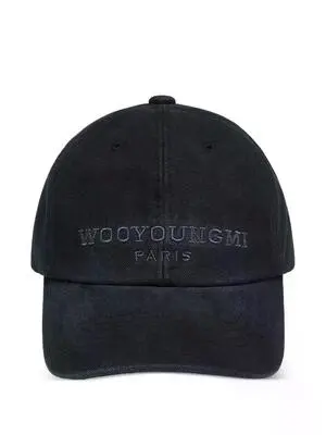 WOOYOUNGMI Embroidered Logo Cap