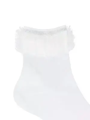 ANTIPAST Lace-trim Ankle Socks