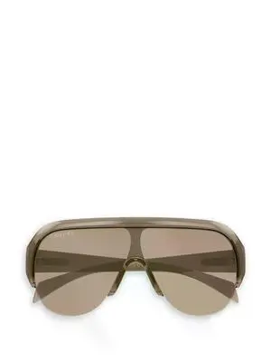 Gucci Pilot-style Sunglasses - Brown
