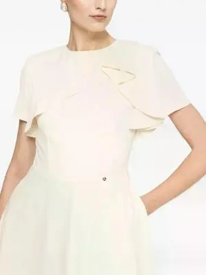 NISSA Ruffled A-line Dress