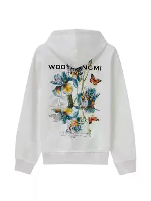WOOYOUNGMI Floral Print Hoodie