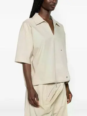 Issey Miyake Zip-fastening Hem Top