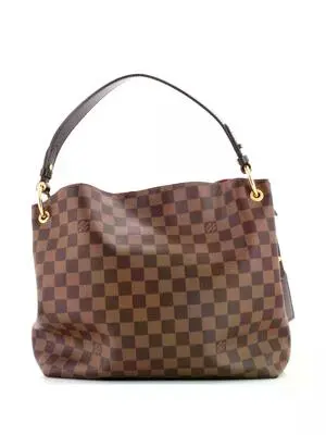 LOUIS VUITTON Damier Pm Hobo Bag