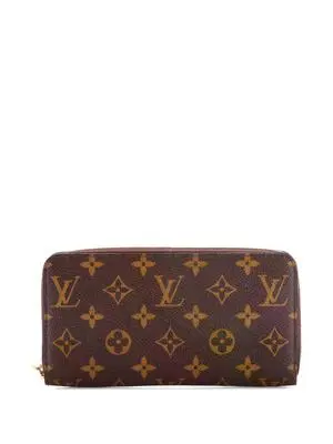 LOUIS VUITTON Zippy Wallet Monogram Canvas Small Wallets - Brown