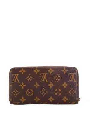 LOUIS VUITTON Zippy Wallet Monogram Canvas Small Wallets