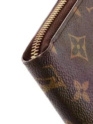 LOUIS VUITTON Zippy Wallet Monogram Canvas Small Wallets