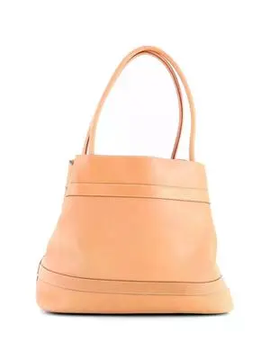 Saint Laurent Rive Gauche Leather Large Tote Bag