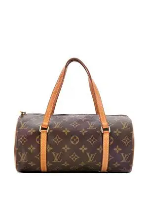 LOUIS VUITTON Papillon 26 Monogram Canvas Satchel - Brown