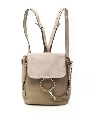 Chloé Faye Backpack - Brown