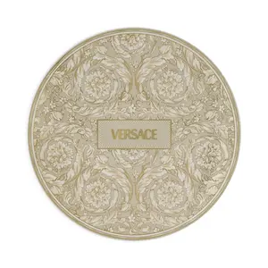 Versace Barocco Beige Service Plate - Light Beige