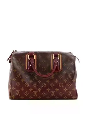 LOUIS VUITTON Speedy Handbag Limited Edition Monogram Mirage 30 Satchel - Brown
