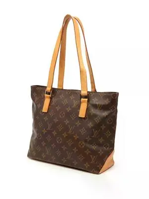 LOUIS VUITTON Monogram Canvas Cabas Piano Tote Bag