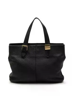 Burberry 20th Century Leather Tote Bag